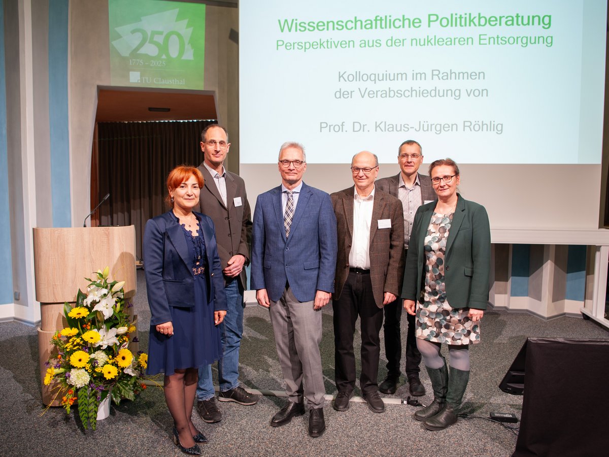 Abschiedskolloquium für Prof. Dr. Klaus-Jürgen Röhlig - Institute of ...